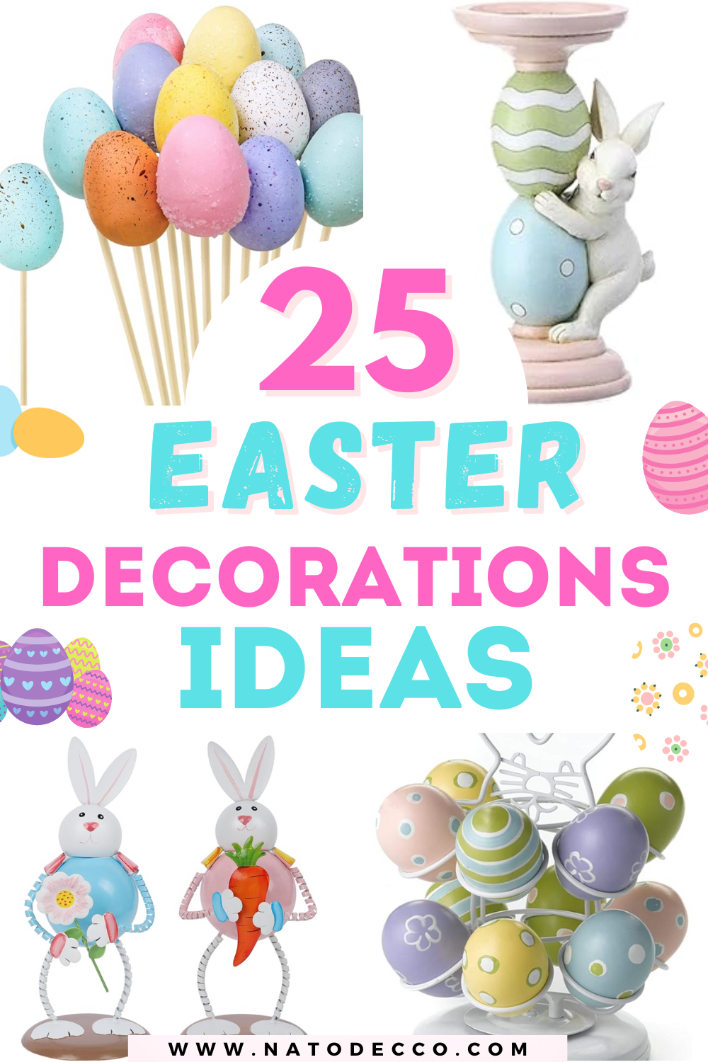 25 Modern Easter Decorations To Copy This Spring - Natodecco