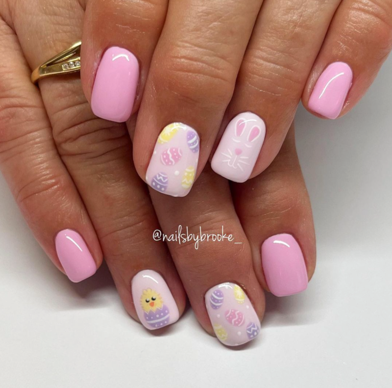 40 Adorable Easter Nails You Need To Try This Year - Natodecco