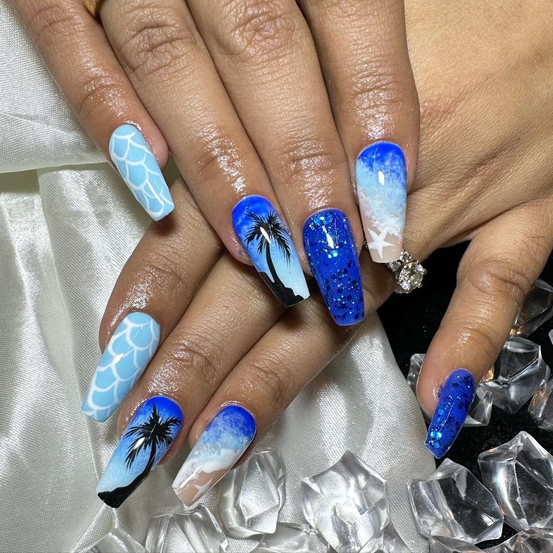 40 Awe-Inducing Summer Nails To Brighten Your Day - Natodecco